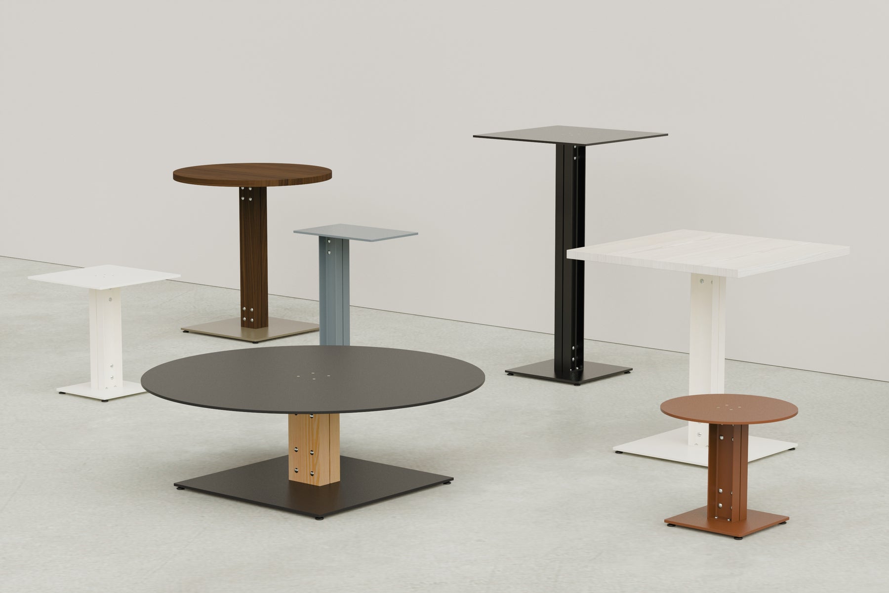 Bolt Standing Table 42"H