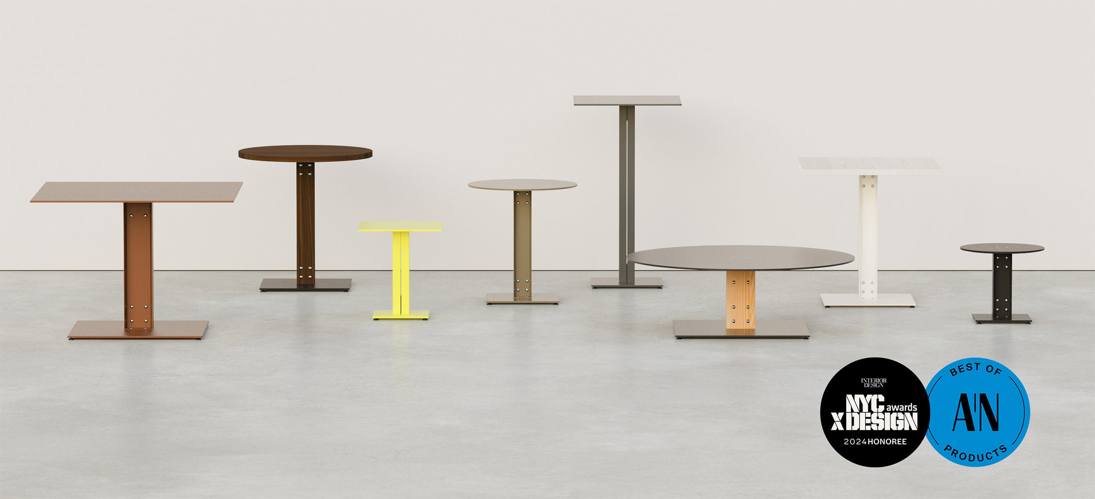 Bolt Standing Table 42"H