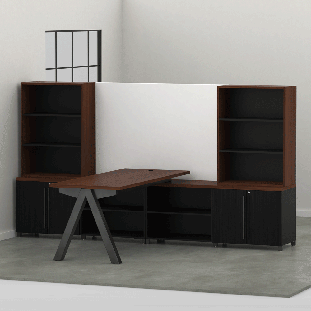 Workwalls + Floating Shelves