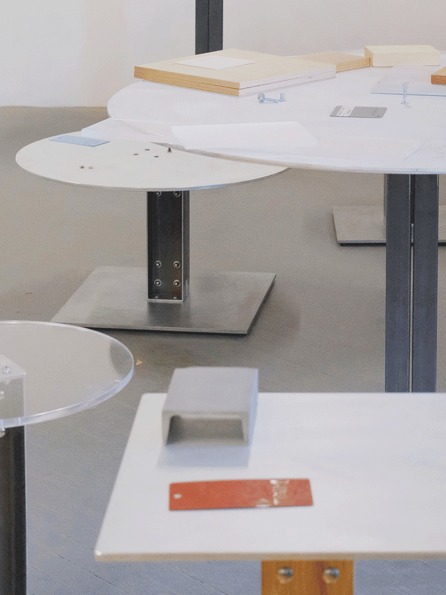 Bolt Standing Table 42"H